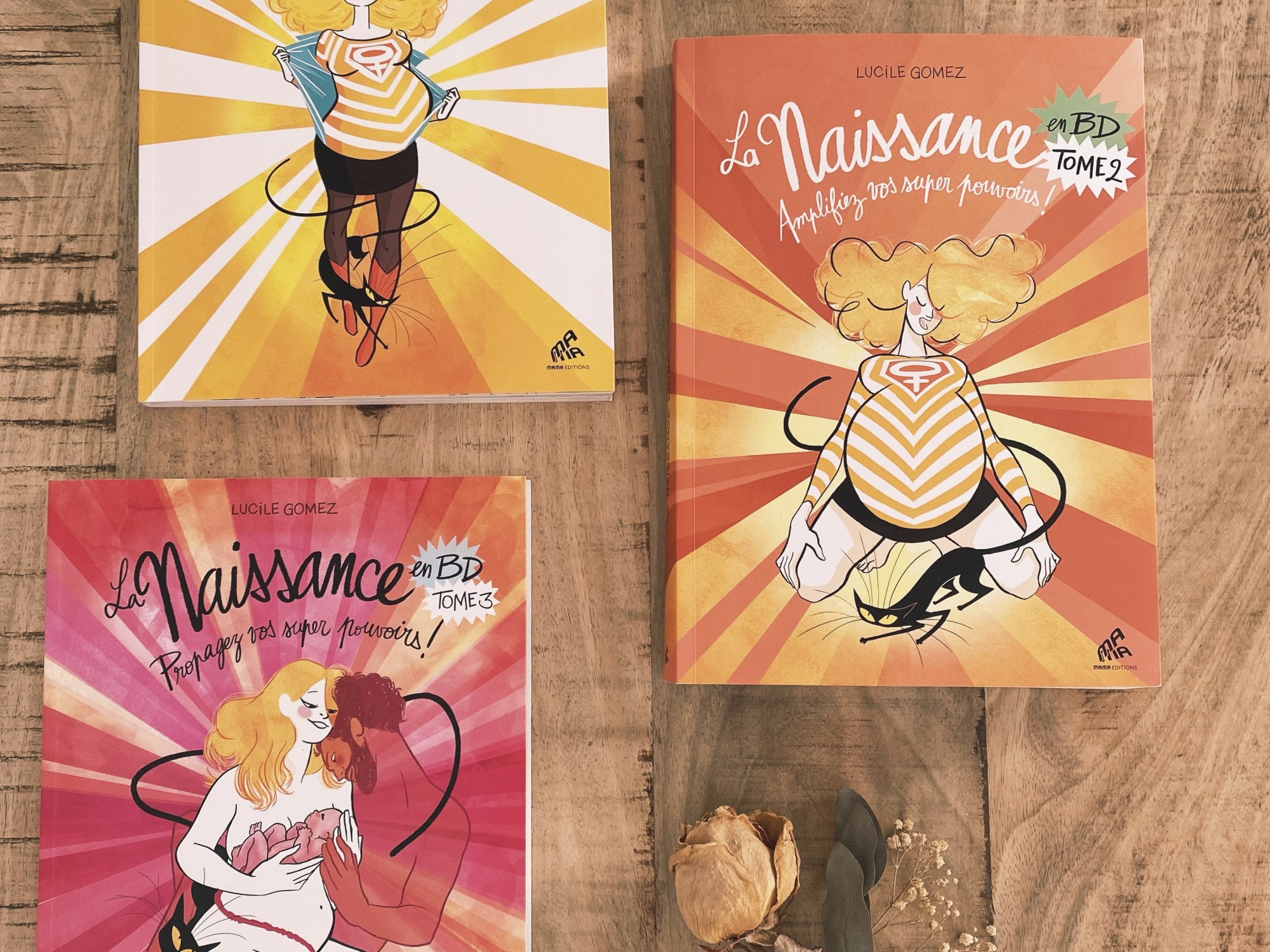 La naissance en BD, tomes 1 à 3 • Lucile Gomez – LittlePrettyBooks ...